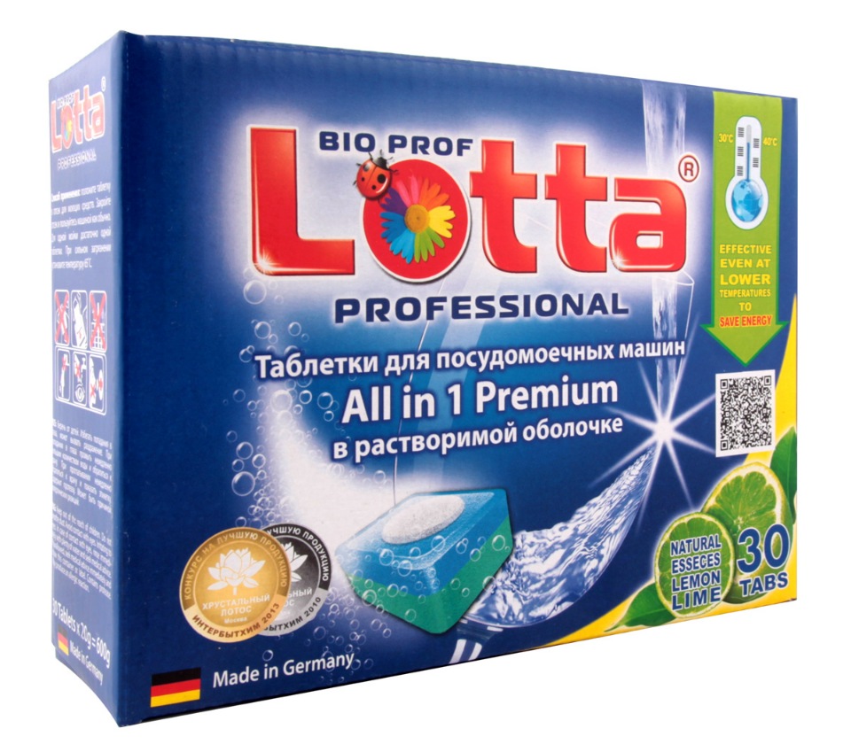 Таблетки для посудомоечной машины LOTTA - купить в Москве - Мегамаркет