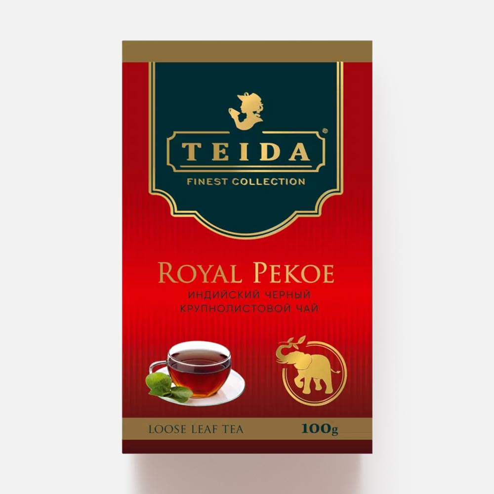 Черный чай Teida - купить в Москве - Мегамаркет