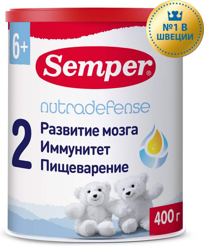 Детские смеси Semper - купить детскую смесь Семпер, цены на Мегамаркет