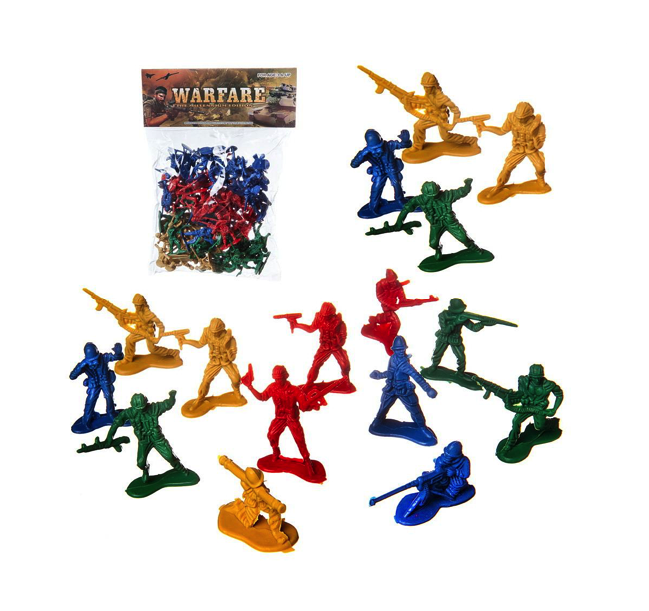 Купить игровой набор Солдатики Junfa пластмассовые, в пакете 96 шт 2021-96, цены на Мегамаркет