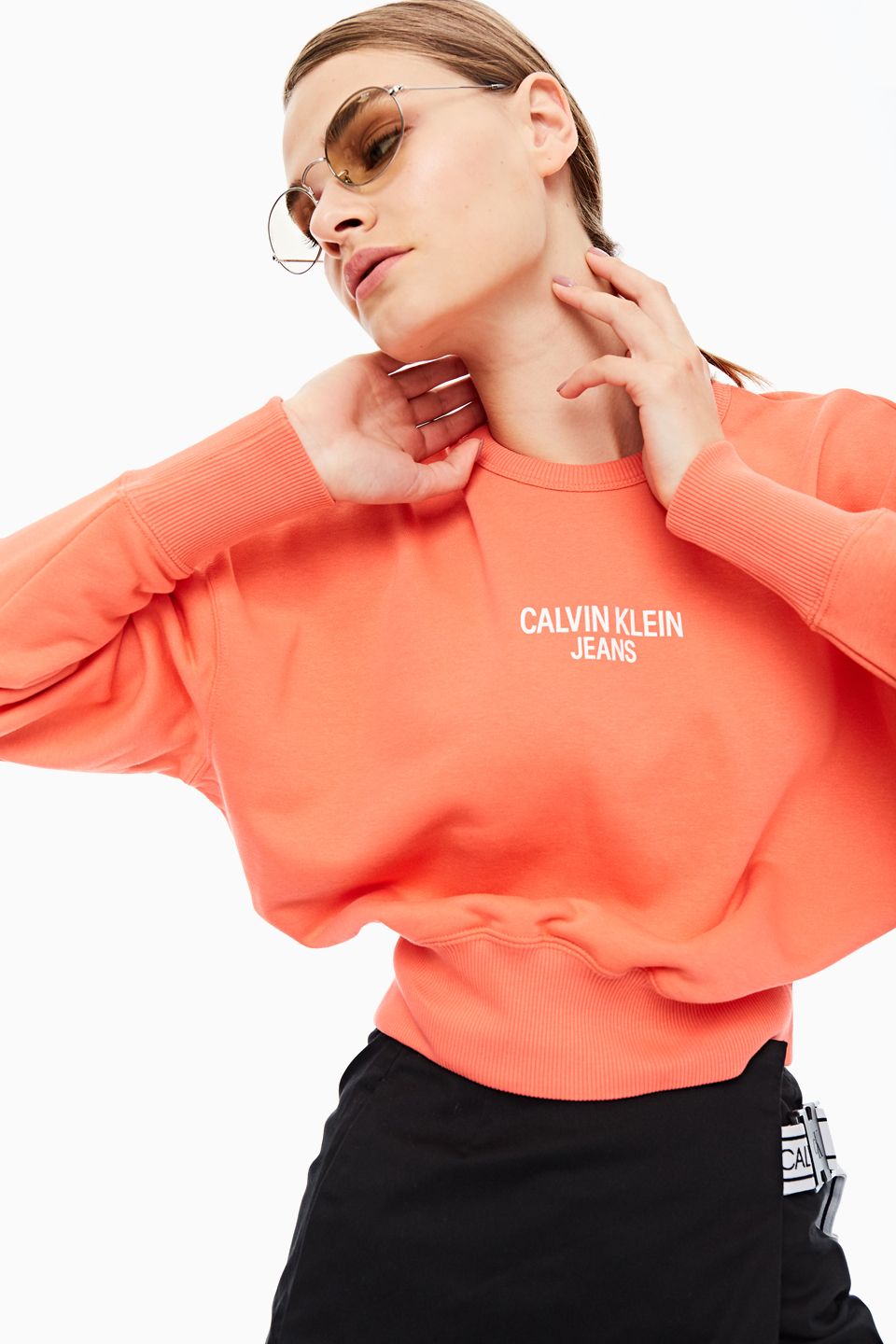 Orange calvin klein store