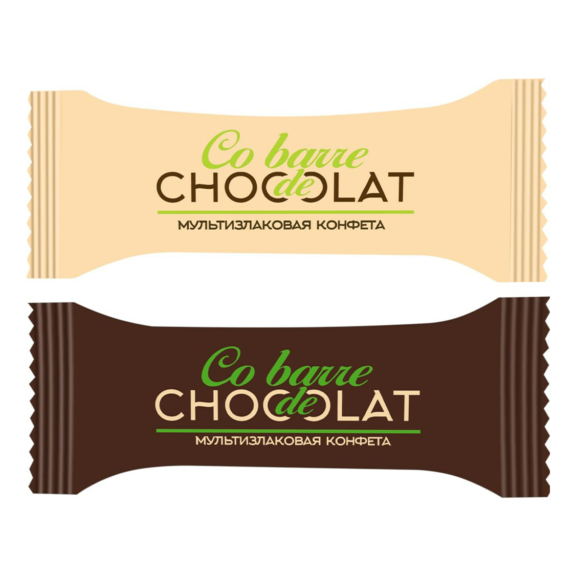Конфеты мультизлаковые Co barre de Chocolat Ассорти в шоколадной ...
