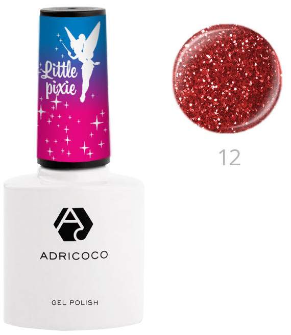 Гель-лак ADRICOCO Little Pixie №12 Аленький цветочек – купить в Москве, цены в интернет ...