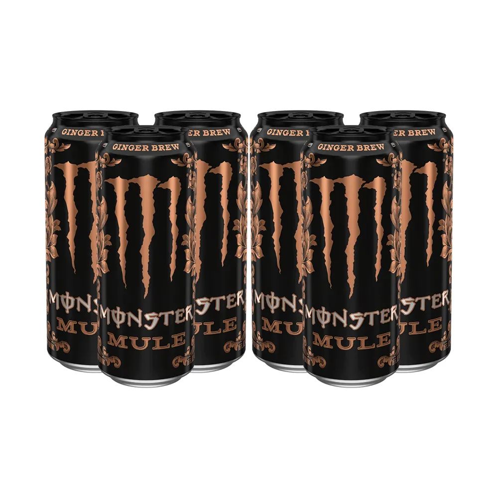 Энергетический напиток Monster Energy Mule Ginger Brew 6 шт по 500 мл ...