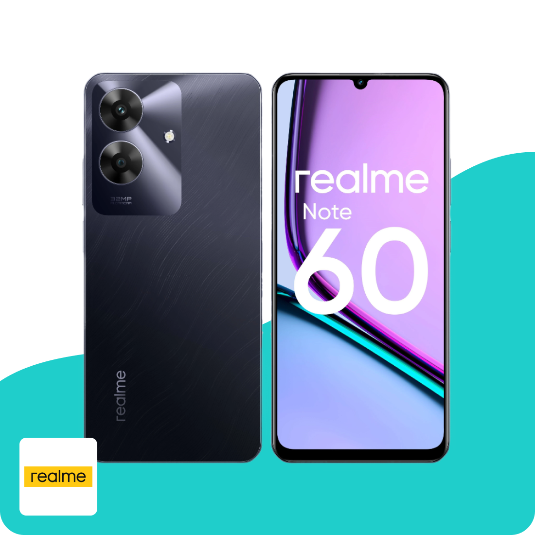 Смартфон Realme 60 4/128GB Черный (15743), купить в Москве, цены в ...