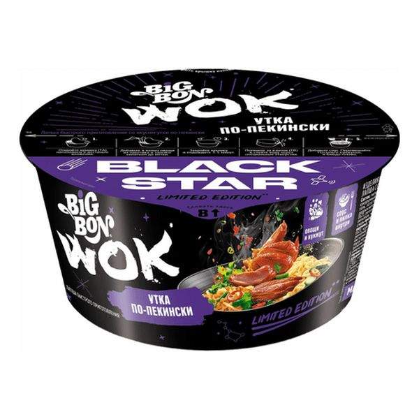 Купить лапша Big Bon Wok Утка по-пекински 85 г, цены на Мегамаркет | Артикул: 100063996862