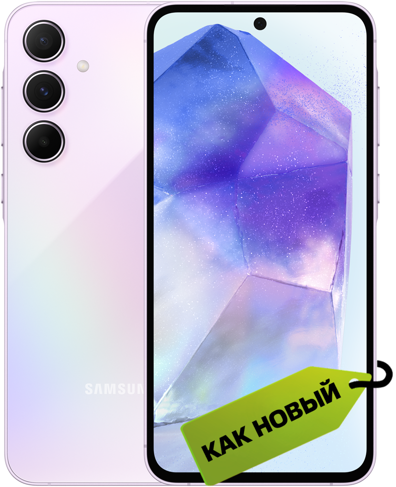 Б/у смартфон SAMSUNG A556E Galaxy A55 8/256Gb 5G Dual sim lavender "Как ...