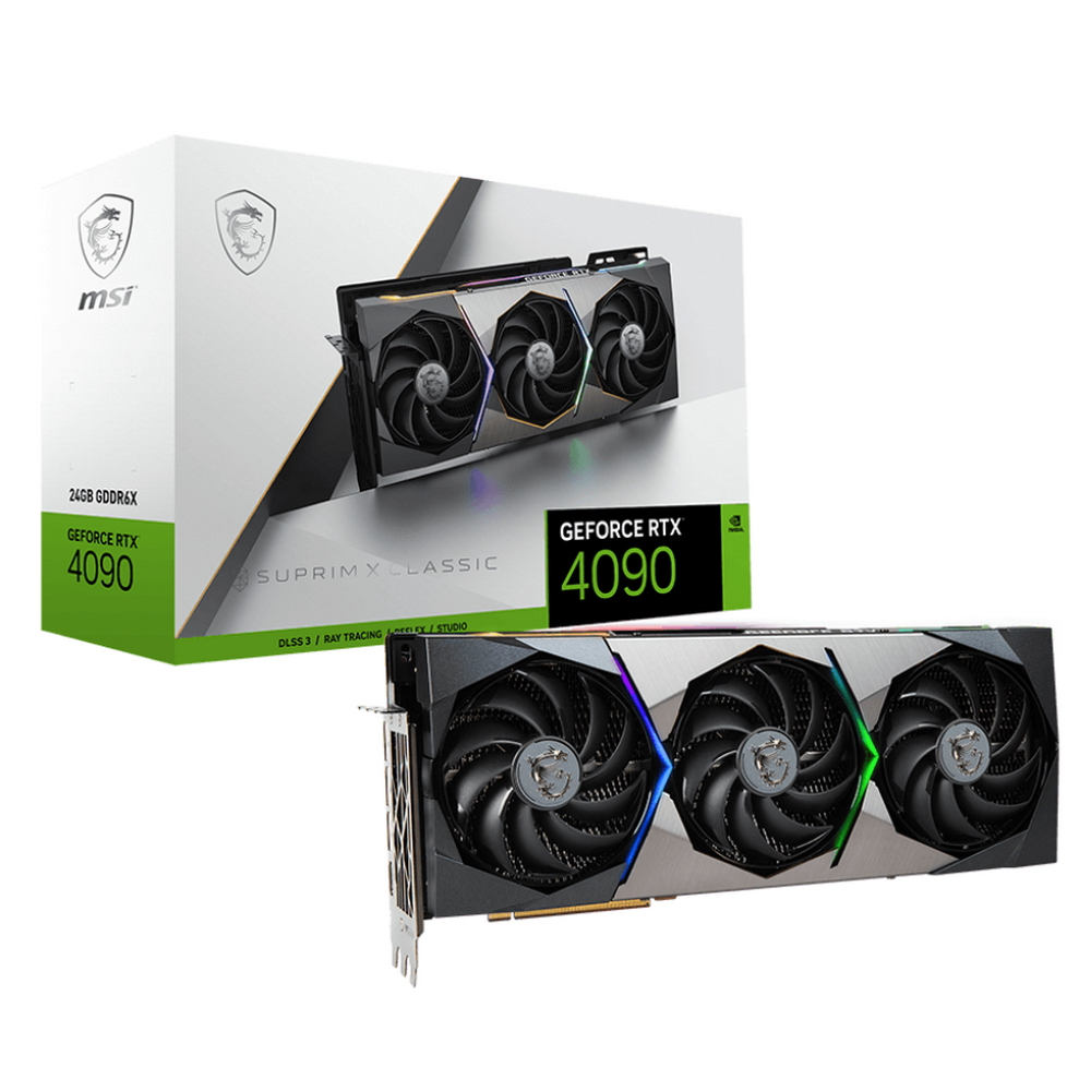 Видеокарта MSI NVIDIA GeForce RTX 4090 SUPRIM X – купить в Москве, цены ...