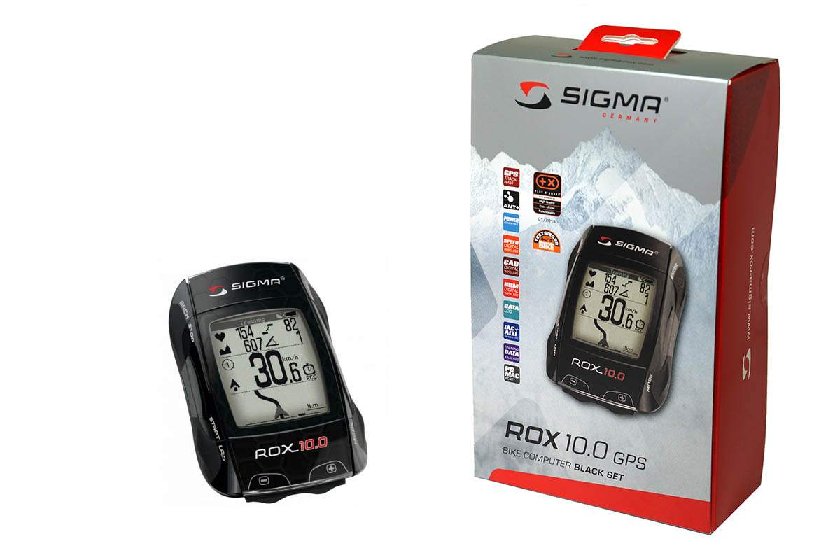 Велокомпьютер Sigma Rox 10.0 GPS SET black - купить в Москве, цены на ...