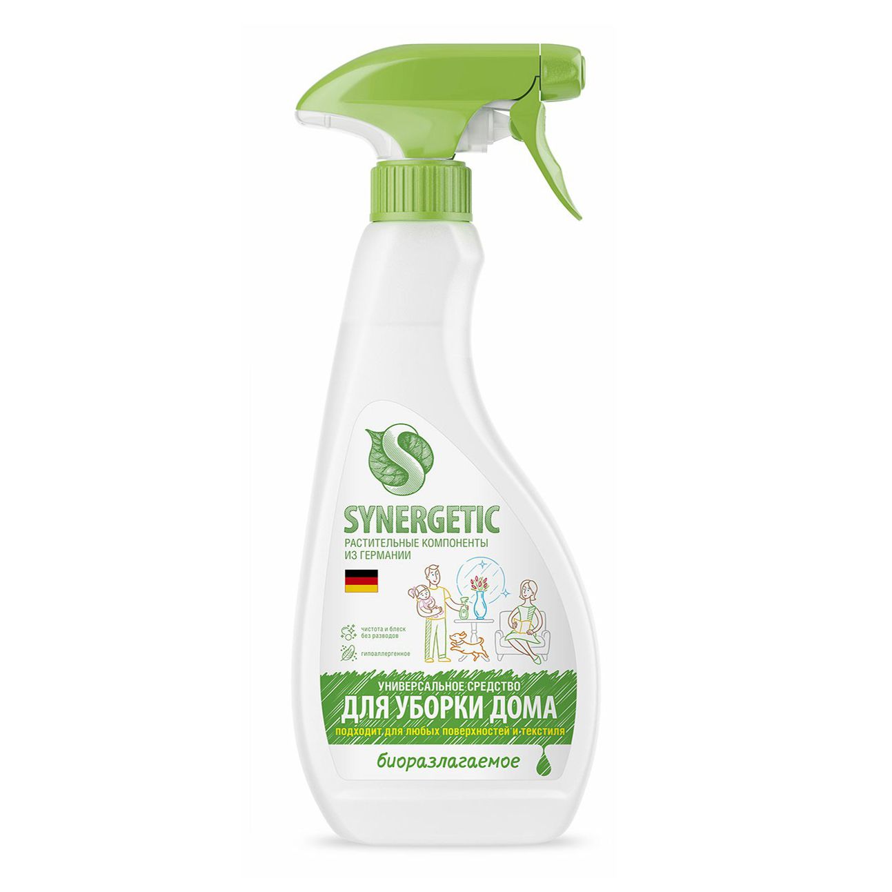 Универсальное чистящее средство Synergetic для уборки любых ...