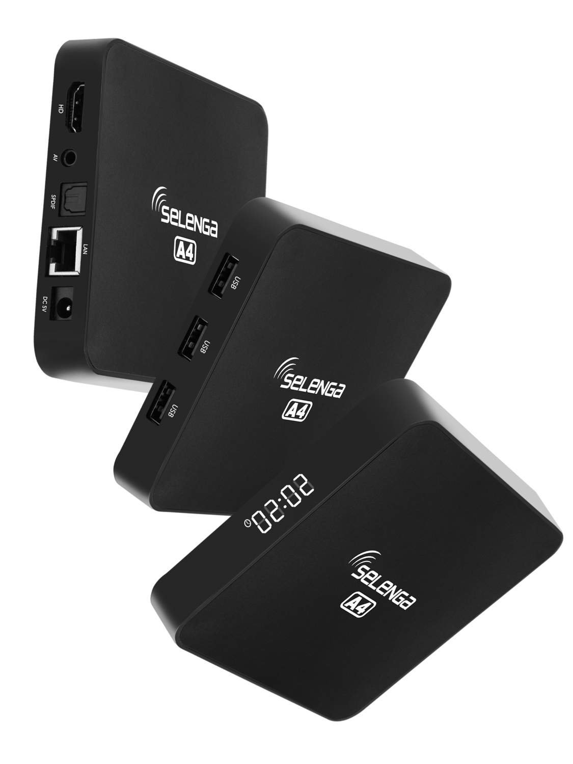 Смарт-приставка Selenga A4 Black – купить в Москве, цены в интернет-магазинах на Мегамаркет