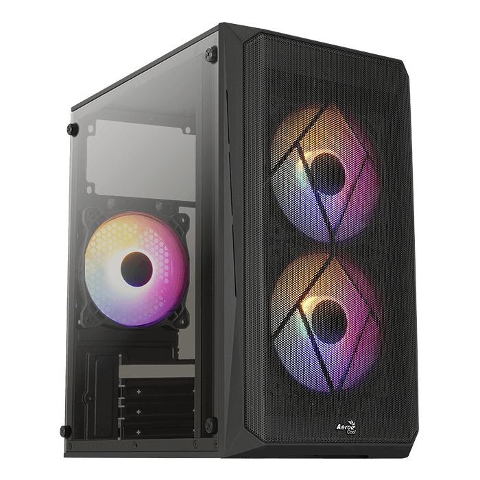 Корпус компьютерный AeroCool Cs-107-A-BK-v1 Black, купить в Москве, цены в интернет-магазинах на ...