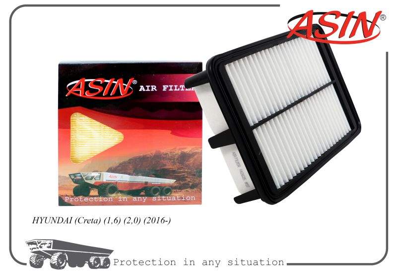 Купить фильтр воздушный 28113-M4000 ASIN.FA2635 ASIN для HYUNDAI Creta ...