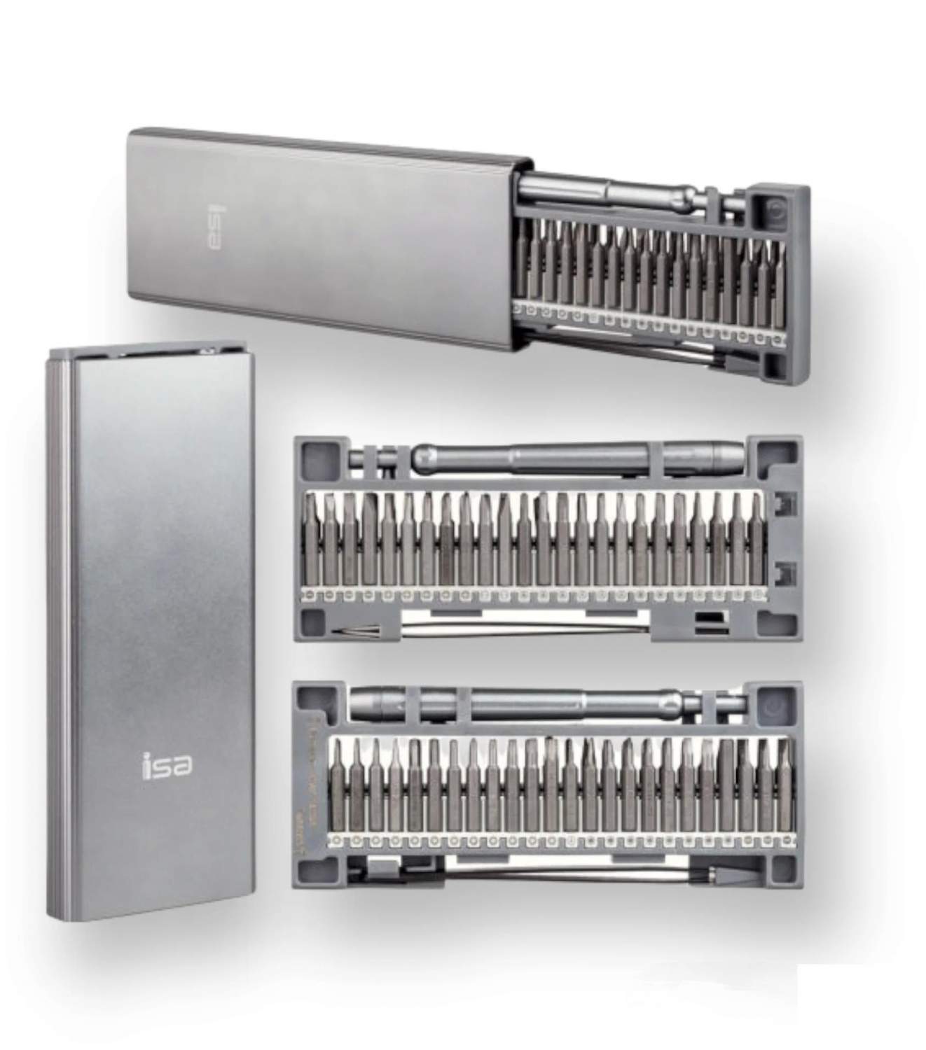 Набор отверток ISA 50 в 1 в металлическом пенале купить в интернет ...