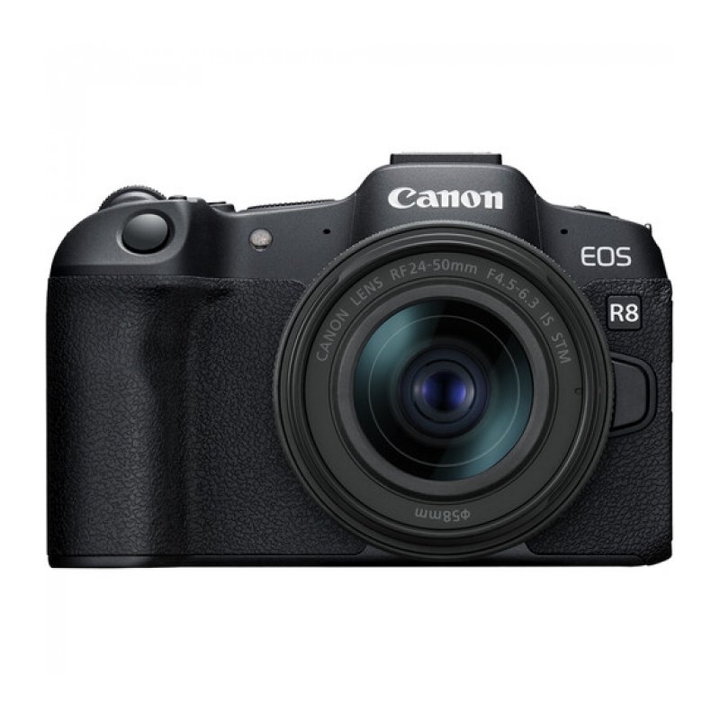Фотоаппарат системный Canon EOS R8 kit 24-50mm F4.5-6.3 IS STM черный ...