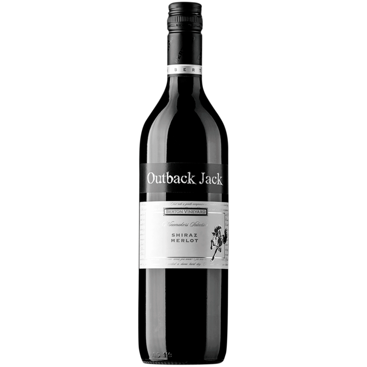 Вино Berton Outback Jack Shiraz Merlot красное сухое 0,75 л - купить в ...