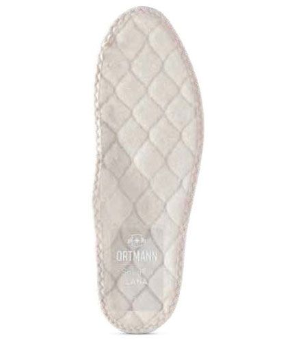 Утепленные ортопедические каркасные стельки SolaPro LANA, Ortmann стандарт, бежевый, р.38 ...