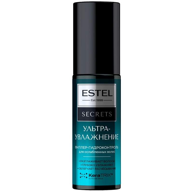 Купить филлер для волос Estel Secrets Ультраувлажнение 100 мл, цены на Мегамаркет | Артикул ...