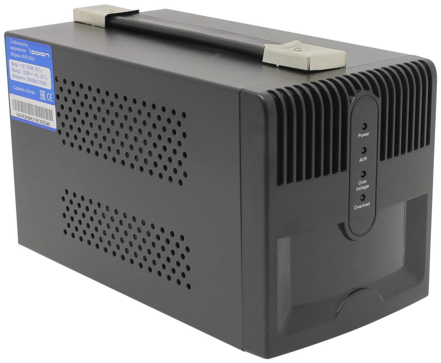 Однофазный стабилизатор Ippon AVR-2000 купить в интернет-магазине, цены на Мегамаркет