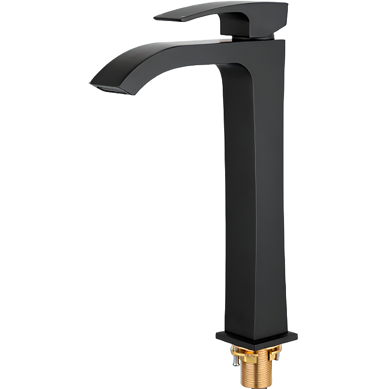 Смеситель для раковины Gappo G07-6 G1007-86 Черный матовый купить в интернет-магазине, цены на ...