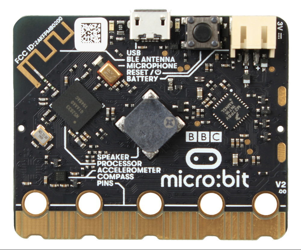 Контроллер micro:bit (BBC-micro-bit-v2), купить в Москве, цены в ...