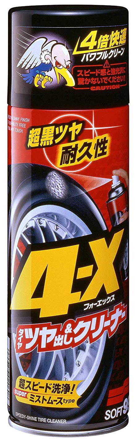 Очиститель шин soft99 4-X 0,47 л - купить в Москве, цены на Мегамаркет | 100000397874