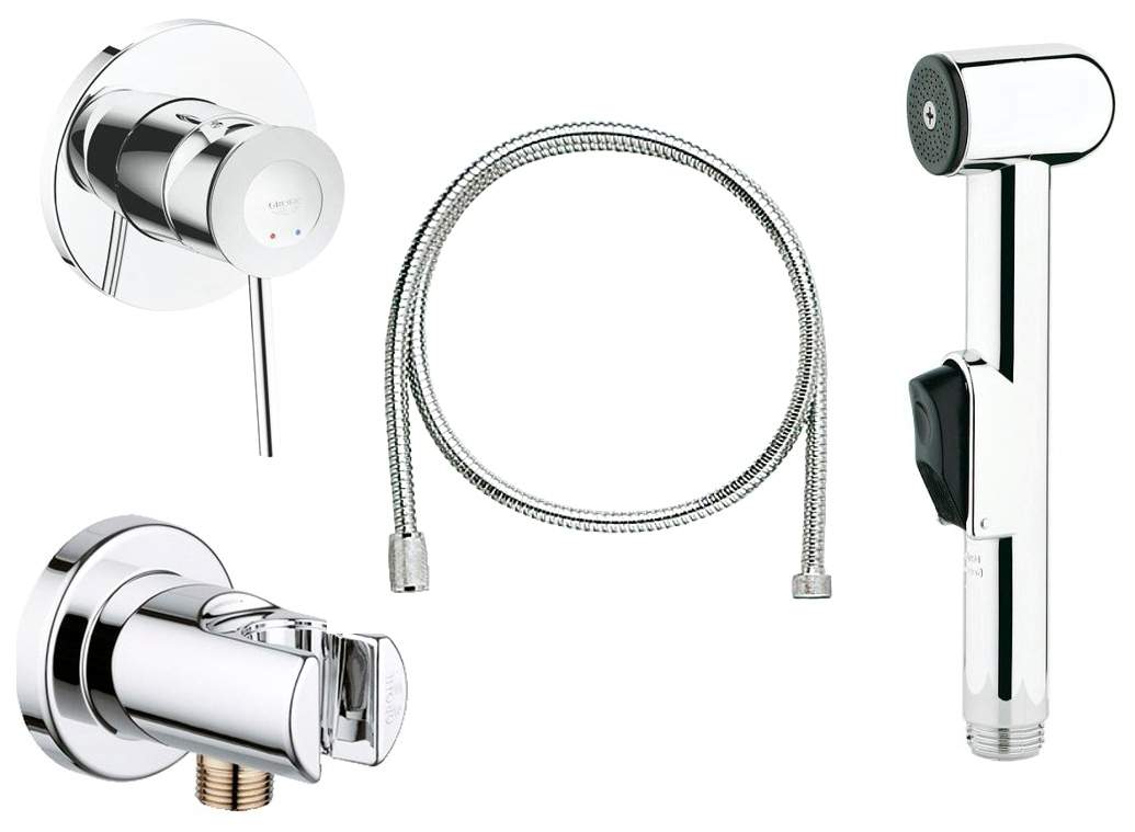 Смесители с гигиеническим душем Grohe - купить смеситель Грое с ...