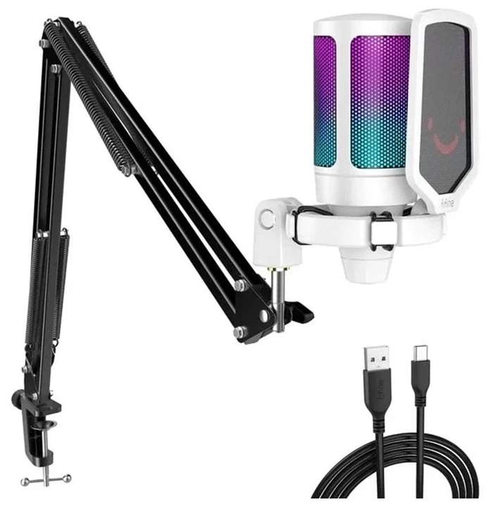 Микрофон Fifine A6T White, купить в Москве, цены в интернет-магазинах ...