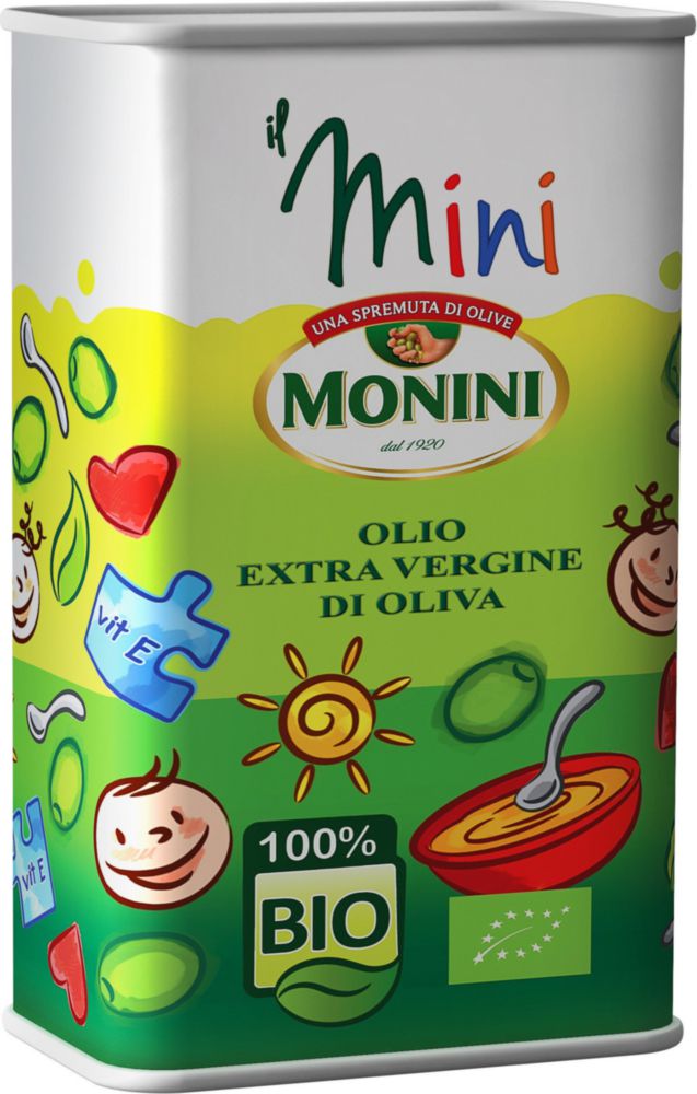 Купить масло оливковое bio Monini extra virgin mini 500 мл, цены на Мегамаркет | Артикул ...