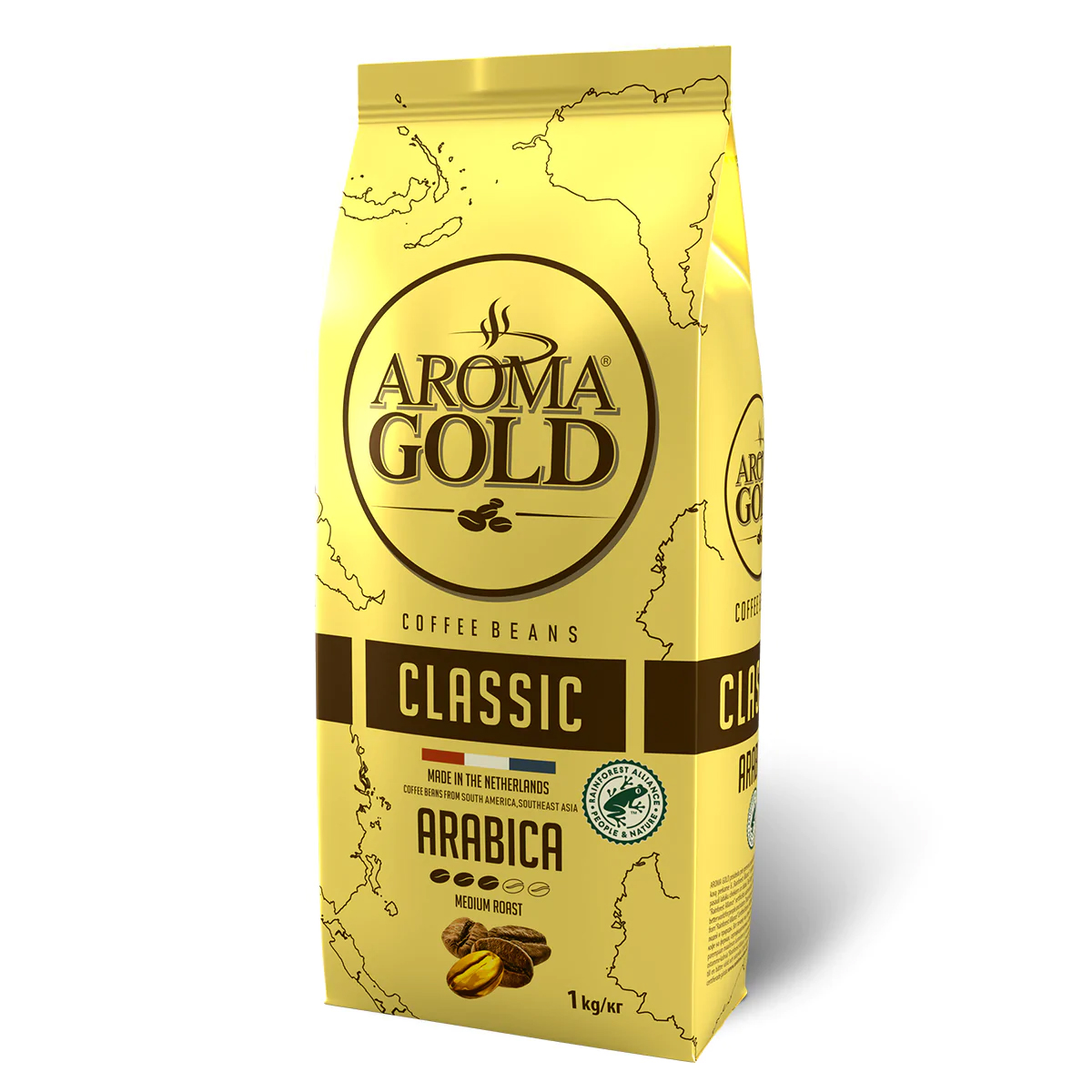 Кофе натуральный Aroma Gold classic зерновой, 1 кг - отзывы покупателей ...