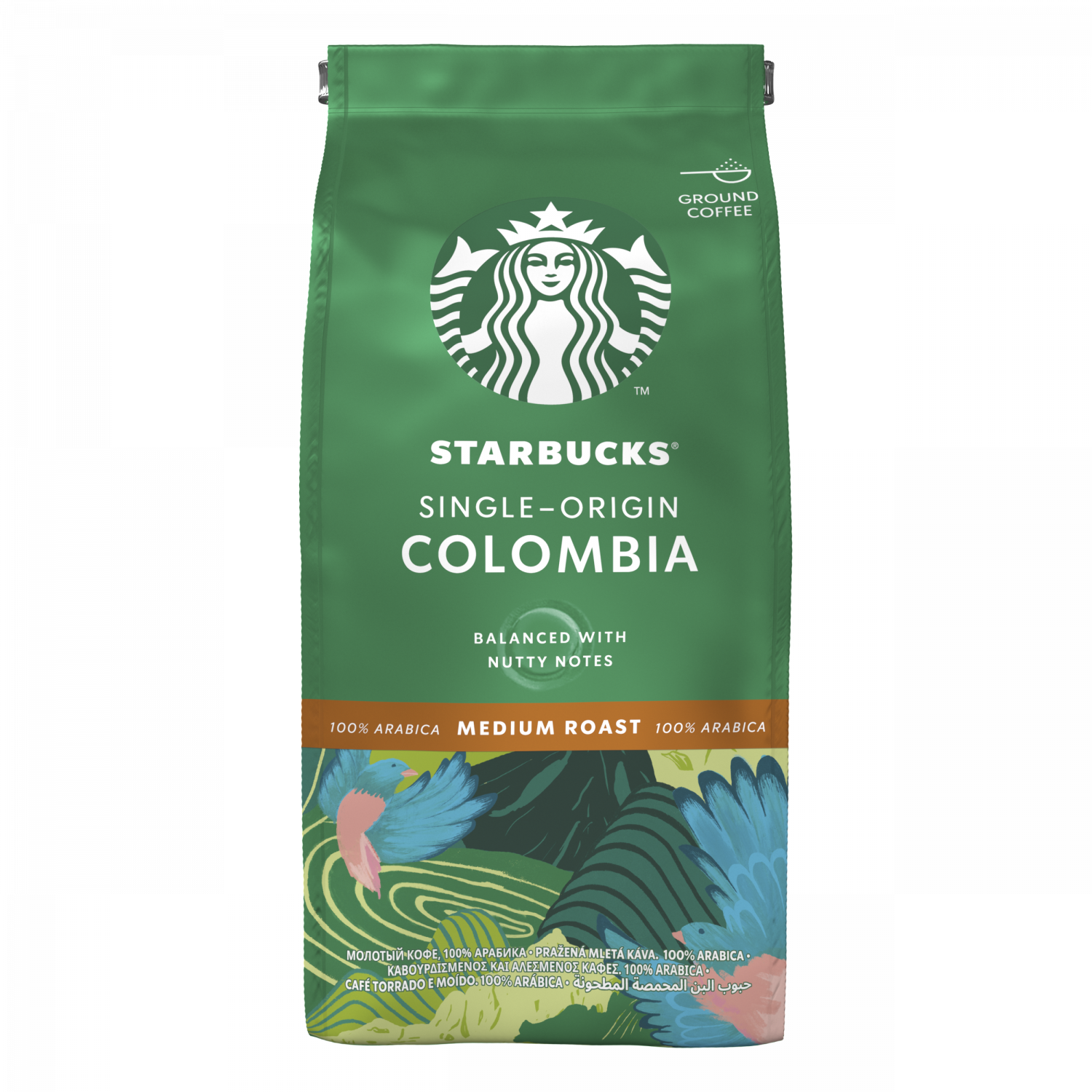 Купить sTARBUCKS Single-Origin Colombia, кофе молотый, средняя обжарка ...