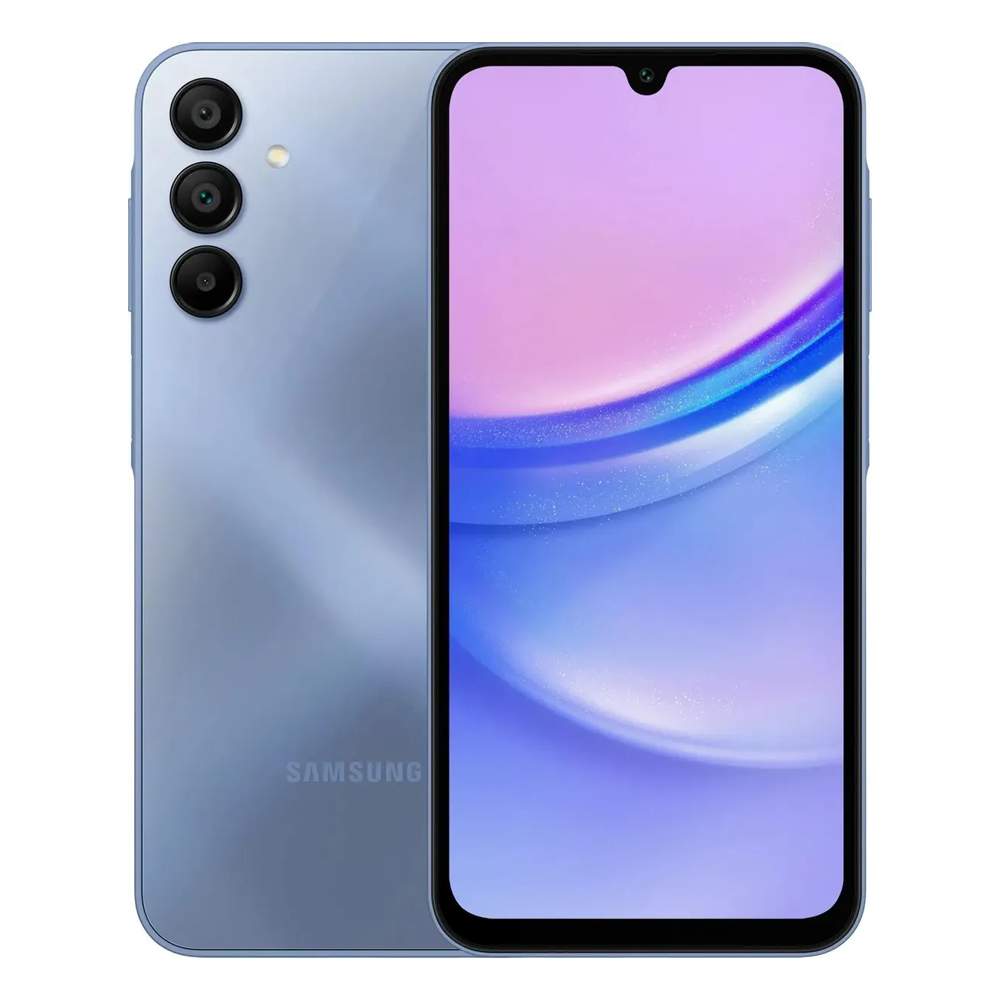 Смартфон Samsung Galaxy A15 6/128GB Blue (SM-A156F/DSN) (Без Рустор), купить в Москве, цены в ...