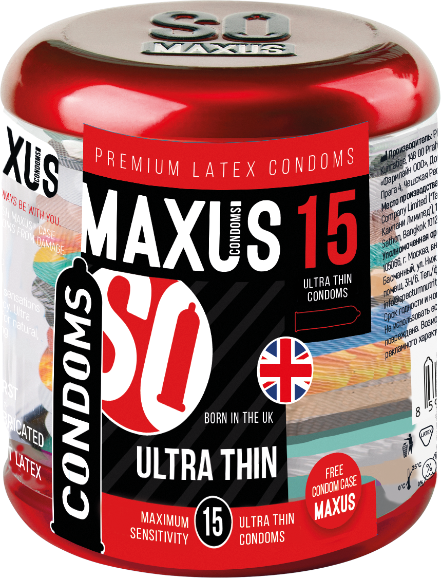 Презервативы Maxus Sensitive 0901-016 ультратонкие 15 шт. ж/к - купить в интернет-магазинах ...