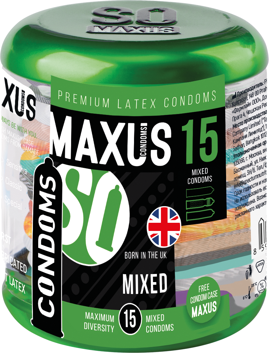 Презервативы Maxus Mixed набор 0901-014 15 шт. ж/к - купить в интернет-магазинах, цены на ...