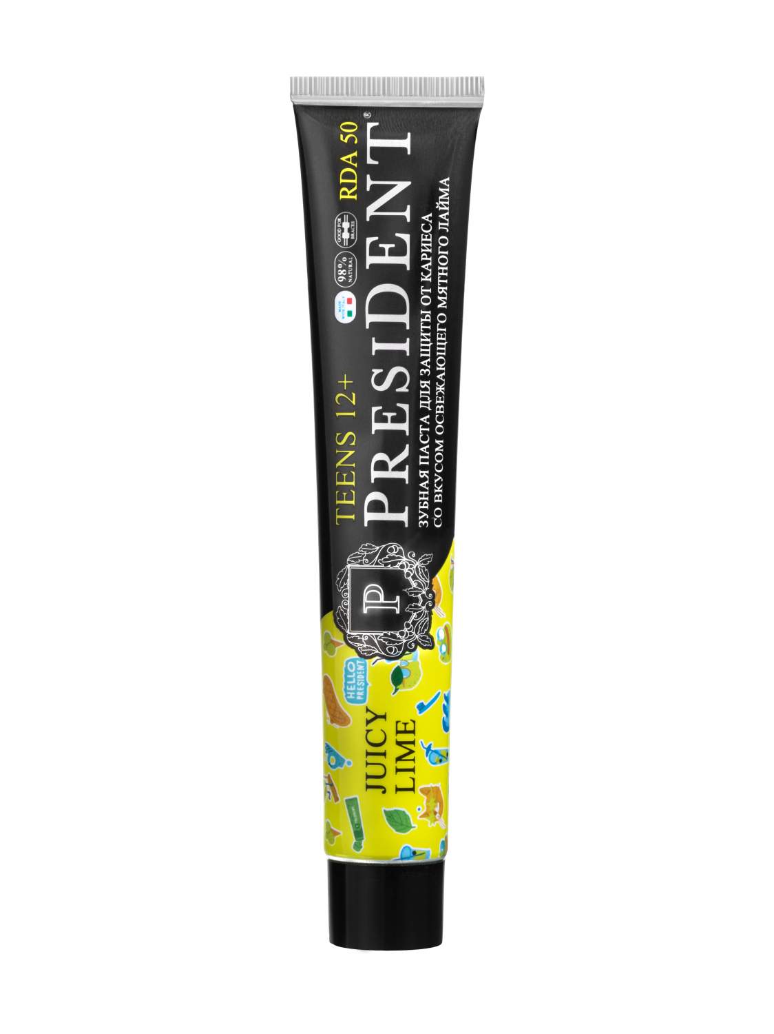 Детские зубные пасты PRESIDENT - купить детскую зубную пасту Президент ...