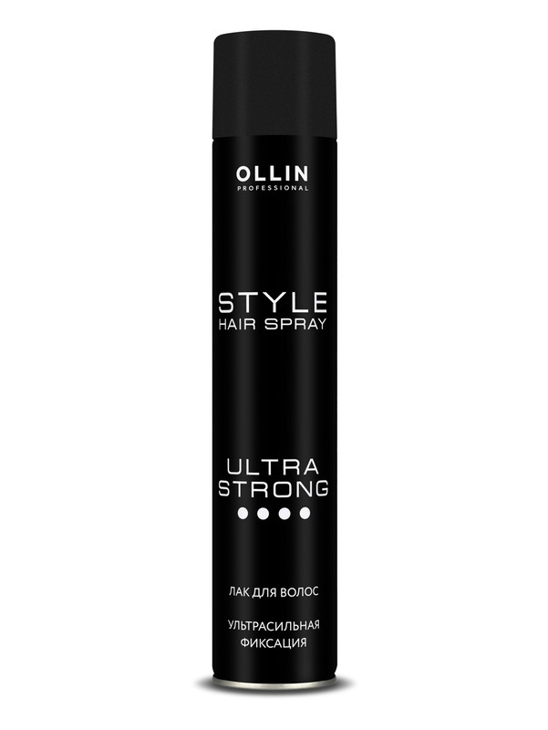 Купить лак Ollin Professional Style ультрасильной фиксации hair spray ...