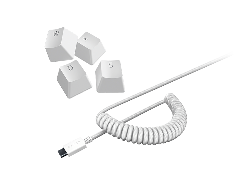 Кейкапы Razer Razer PBT Keycap + Coiled Cable Upgrade Set (RC21 ...