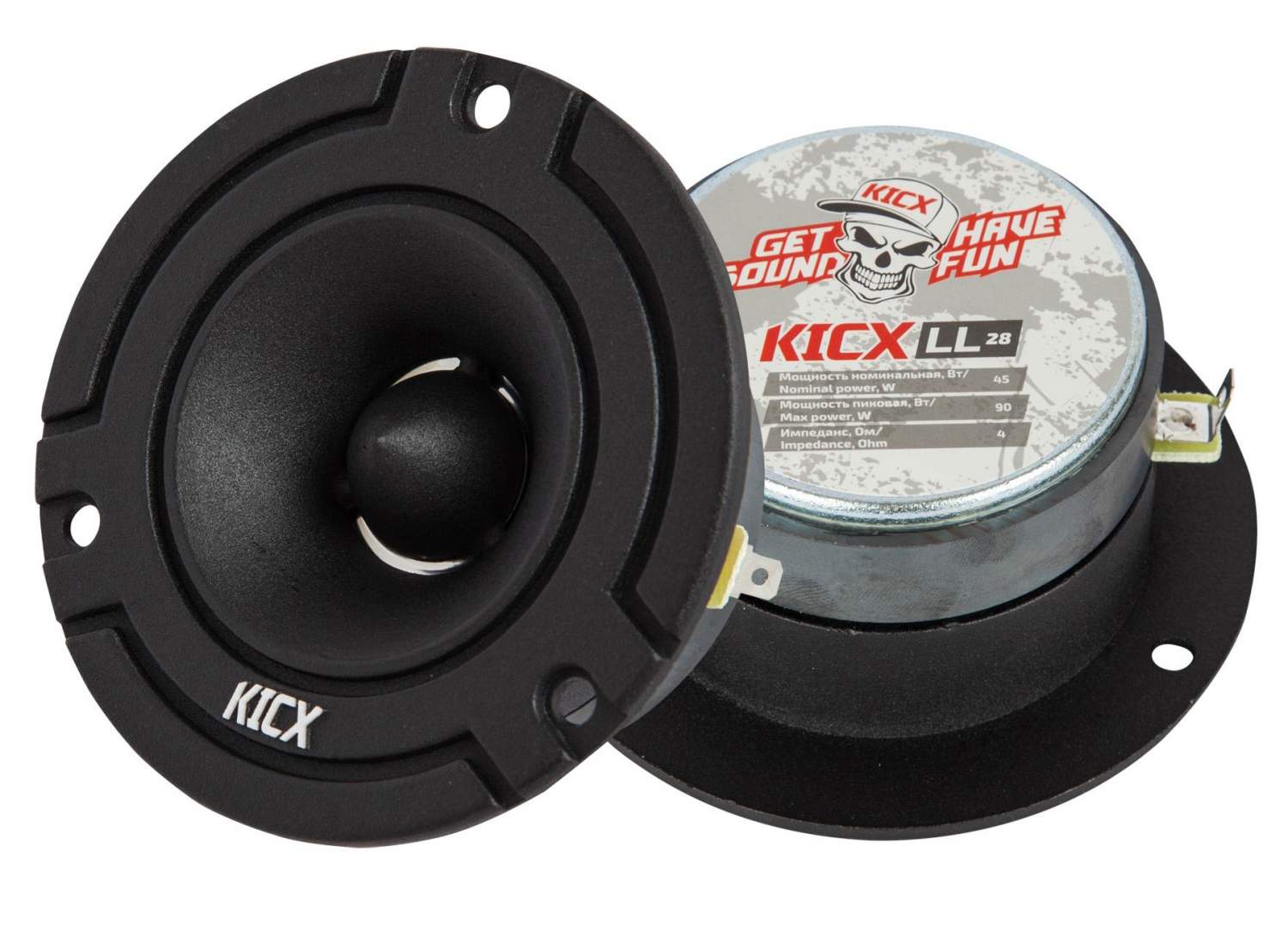 Купить динамик высокочастотный (твитер) Kicx Kicx LL 28 пара, цены на Мегамаркет | Артикул ...