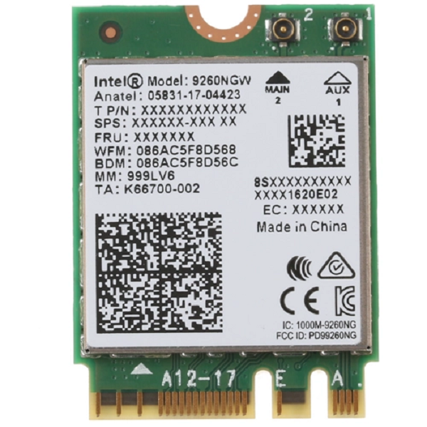 Wi-Fi адаптер INTEL 9260.NGWGIE.NV, купить в Москве, цены в интернет ...
