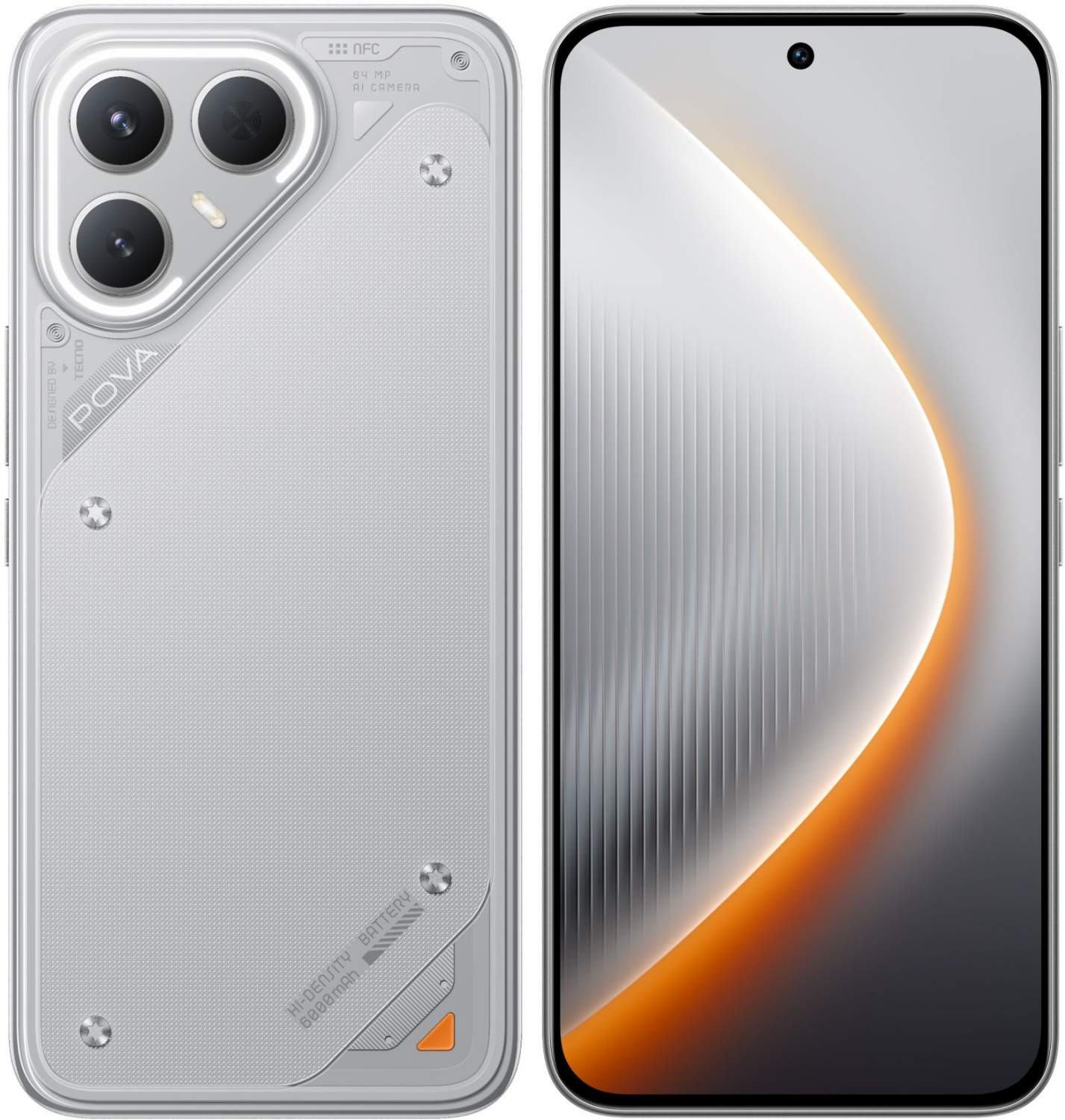 Смартфон Tecno POVA 7 Pro 5G 256Gb 8Gb серый - купить в Elina, цена на ...