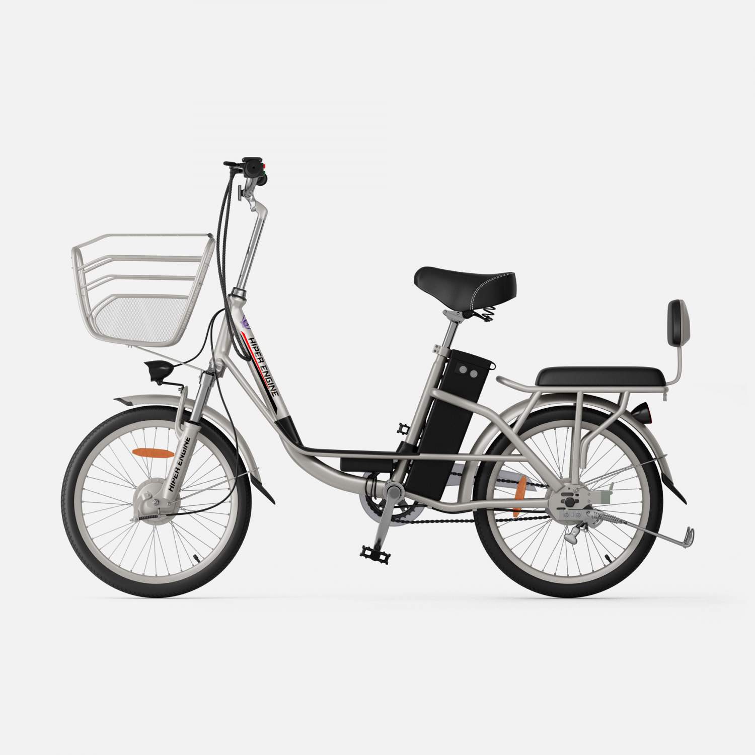 Электровелосипед Hiper Engine Nova D5 Silver - купить в Москве, цены на Мегамаркет | 100063212324