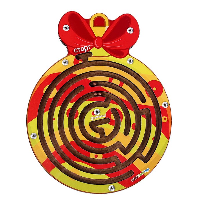 Деревянный лабиринт с шариками - купить деревянный лабиринт для детей ...