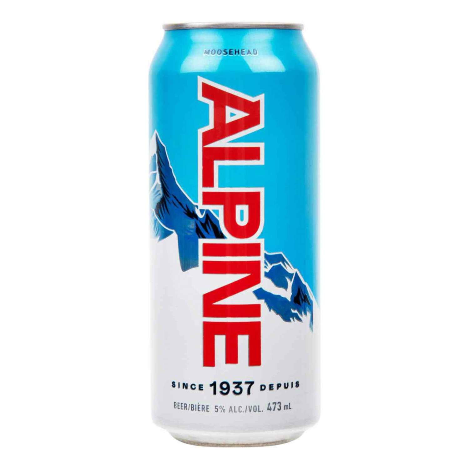 Пиво Moosehead Alpine светлое фильтрованное пастеризованное 473 мл - купить в Москве, цены на ...