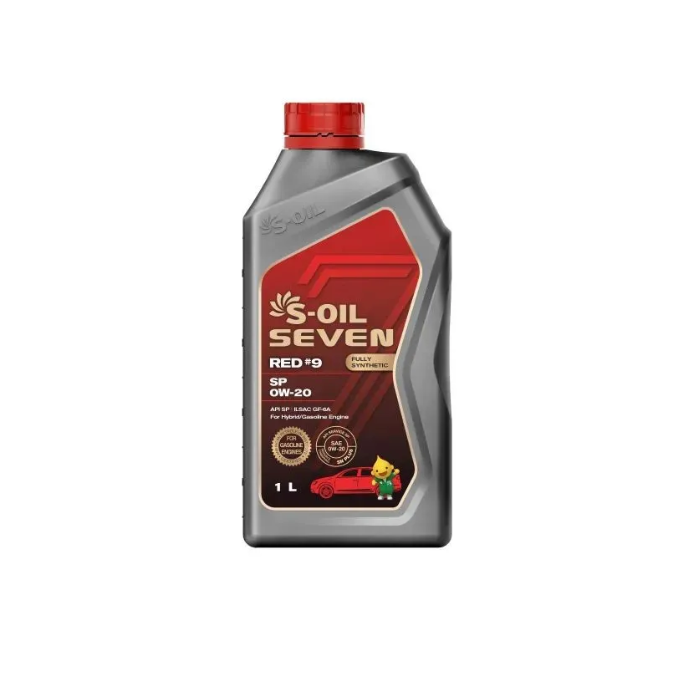 Моторное масло S-OIL 7 RED #9 SN PLUS 0W20 1л - купить в PartsList пвз ...