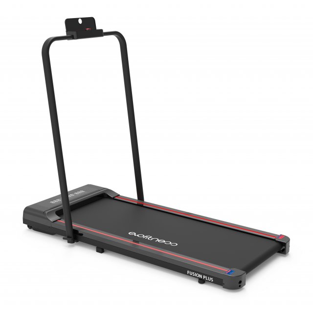 Беговая дорожка EVO FITNESS Fusion plus электрическая красный/черный ...