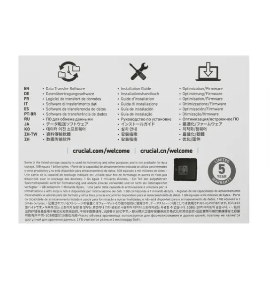 SSD накопитель Crucial P3 M.2 2280 1 ТБ CT1000P3SSD8 - купить в Москве ...