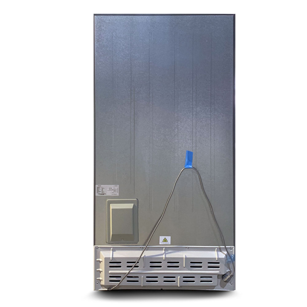 Холодильник Ginzzu NFK-420 серебристый – купить в Москве, цены в интернет-магазинах на Мегамаркет