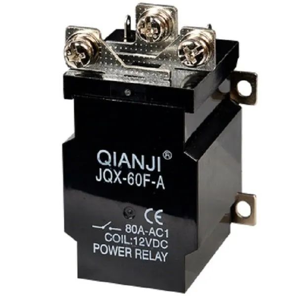 Силовое реле Qianji JQX-60F-A (Xinyu JQX-80A, LJQX-68F/1Z) 12В ...