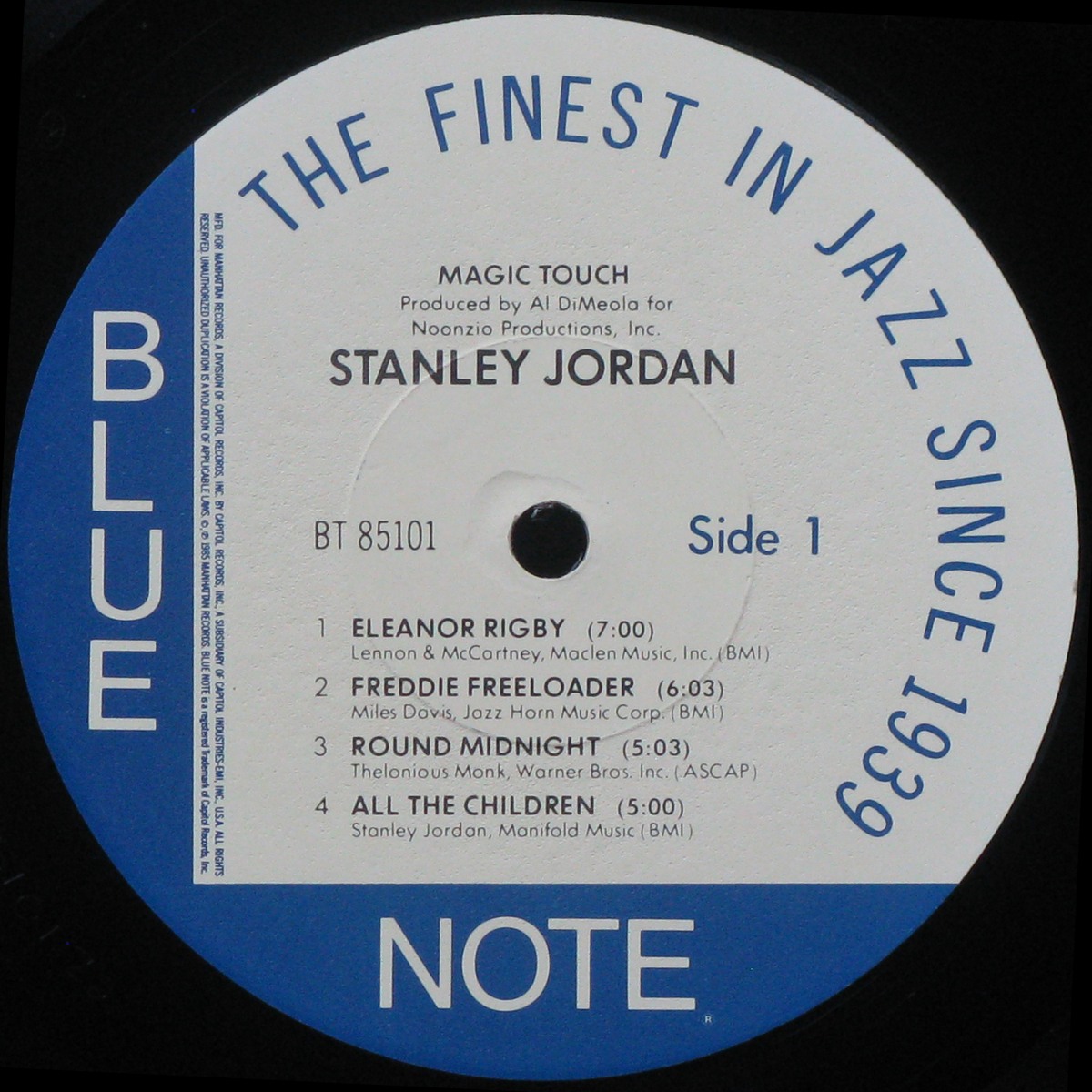 Stanley Jordan - Magic Touch Blue Note (309824), купить в Москве, цены ...