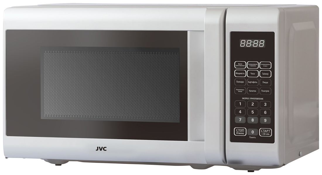 Микроволновая печь соло JVC JK-MW382S серебристый, купить в Москве, цены в интернет-магазинах на ...